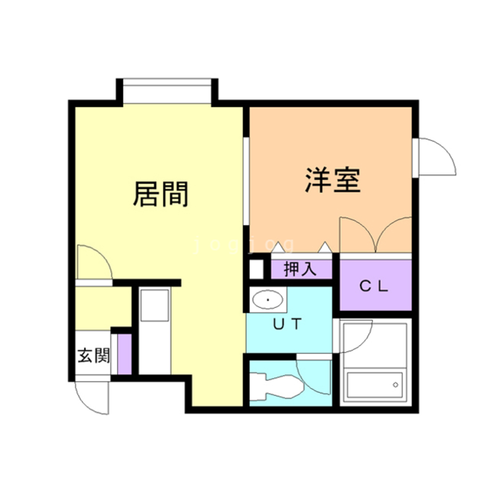 コーポラスひので 北海道岩見沢市日の出北1 (4.9万円／1LDK (洋7 LDK12)／42.64㎡)｜賃貸物件(賃貸マンション・アパート・一戸建て)の住宅情報・お部屋探しならYahoo!不動産