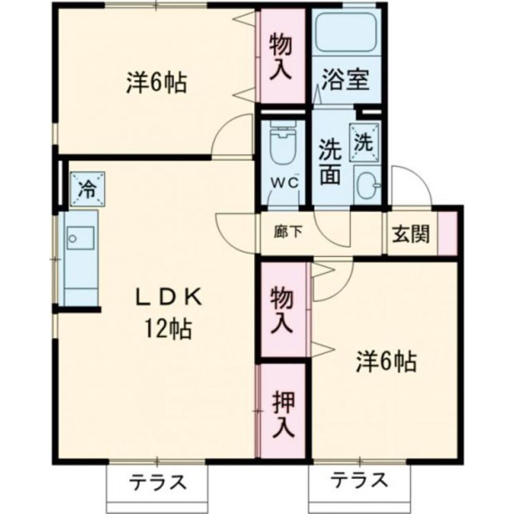 リバーサイド大塔 A棟 長崎県佐世保市大塔町 (6.6万円／2LDK (洋6 洋6 LDK12.00)／55.44㎡)｜賃貸物件(賃貸マンション・アパート・一戸建て)の住宅情報・お部屋探しなら ...