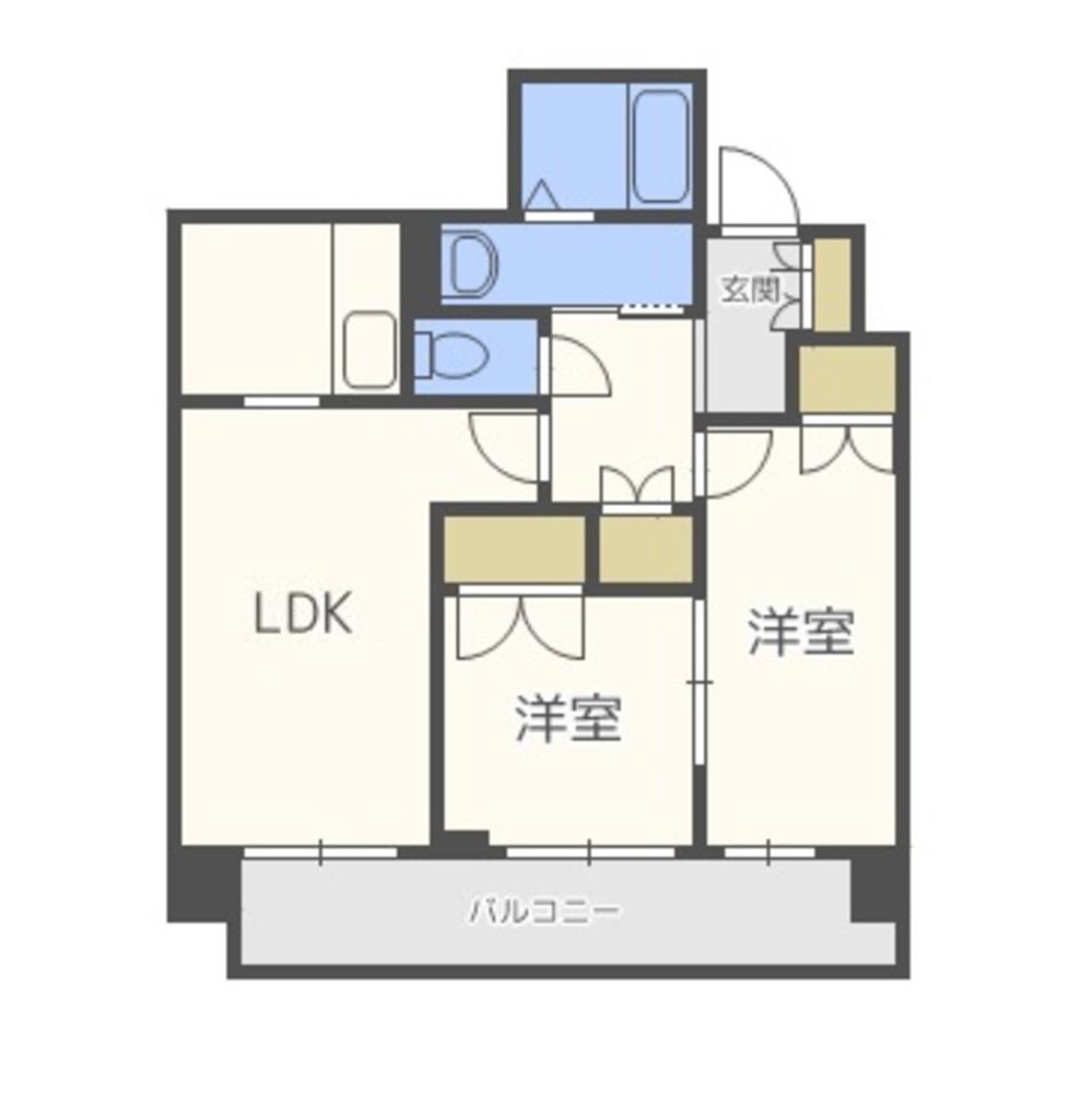 パークアクシス新さっぽろ 北海道札幌市厚別区厚別中央二条5 (7.8万円／2LDK (洋5 洋4 LDK10.1)／45.93㎡)｜賃貸物件(賃貸マンション・アパート・一戸建て)の住宅情報・お ...
