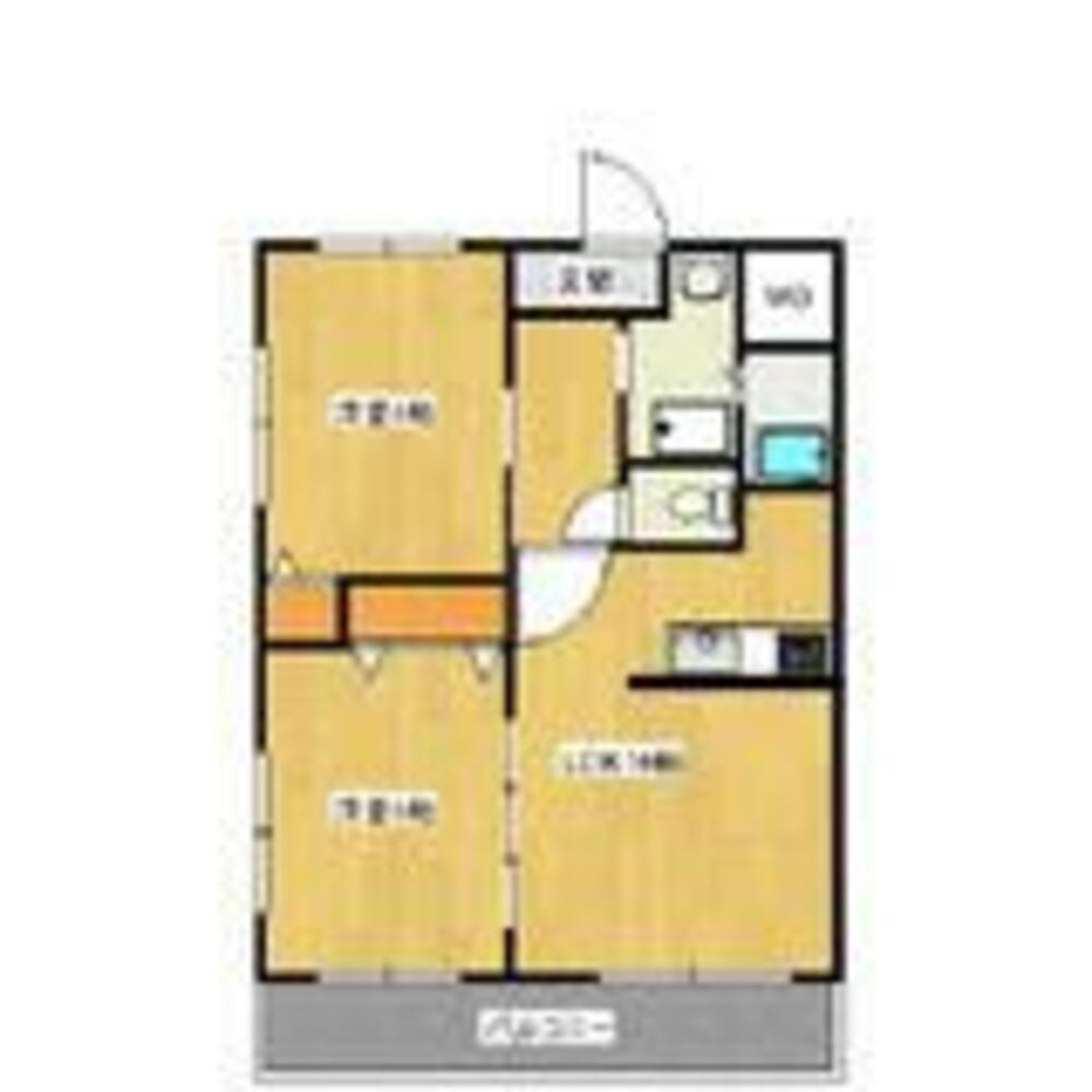 クレール大入 福岡県糸島市二丈福井 (4.9万円／2LDK／49.58㎡)｜賃貸物件(賃貸マンション・アパート・一戸建て)の住宅情報・お部屋探しならYahoo!不動産