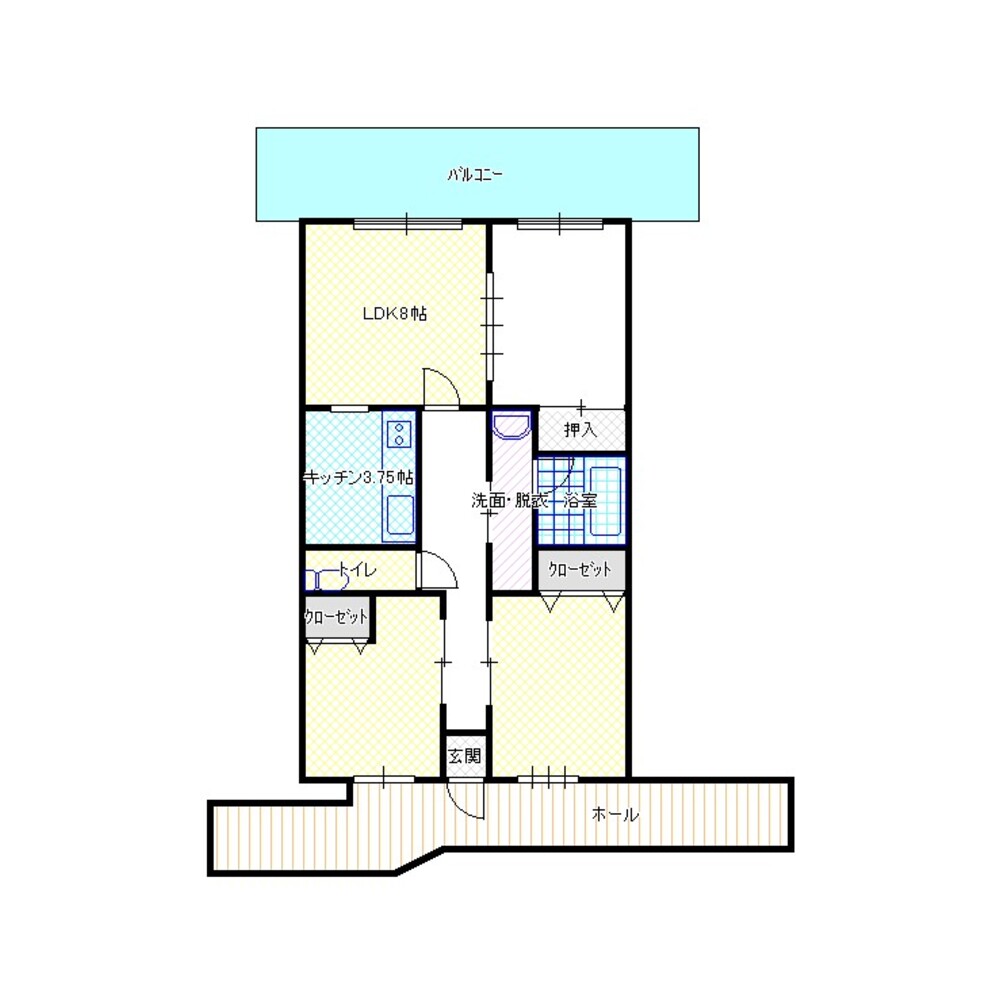 ダイアパレスシアース万代東棟 新潟県新潟市中央区万代5 (7.2万円／3LDK (和6 洋5.6 洋4.6 LDK12)／60.7㎡)｜賃貸物件(賃貸マンション・アパート・一戸建て)の住宅情報 ...