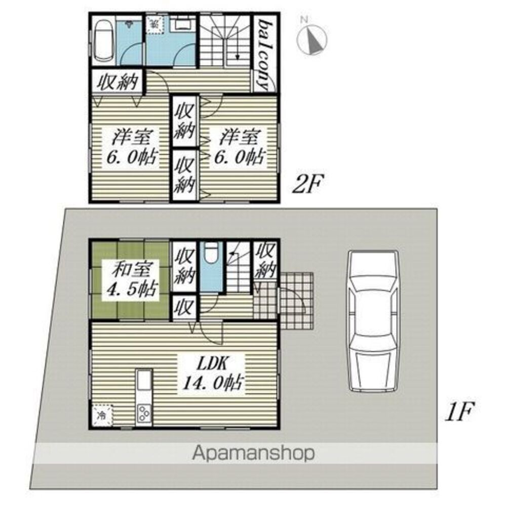 KSヴィレッジ笹川 C 千葉県香取郡東庄町笹川い (8.5万円／3LDK (LDK10)／78.66㎡)｜賃貸物件(賃貸マンション・アパート・一戸建て)の住宅情報・お部屋探しならYahoo!不動産