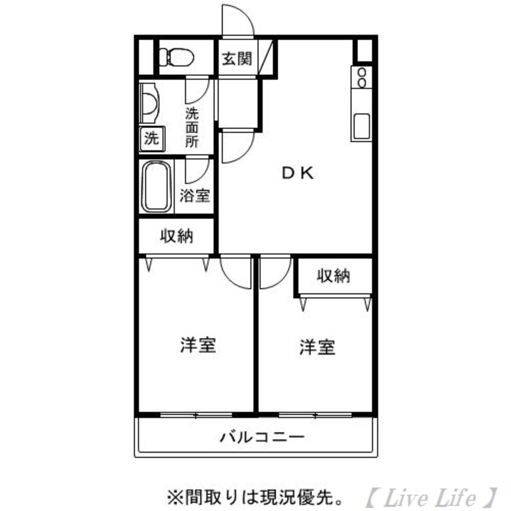 TS GRANDE清武 宮崎県宮崎市清武町正手3 (5.9万円／2LDK (洋6 洋5 LDK9.5)／46.75㎡)｜賃貸物件(賃貸マンション・アパート・一戸建て)の住宅情報・お部屋探しなら ...