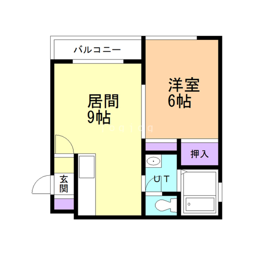 フロックス入船 北海道小樽市入船4 (3.5万円／1LDK (洋6 LDK9)／34.78㎡)｜賃貸物件(賃貸マンション・アパート・一戸建て)の住宅情報・お部屋探しならYahoo!不動産