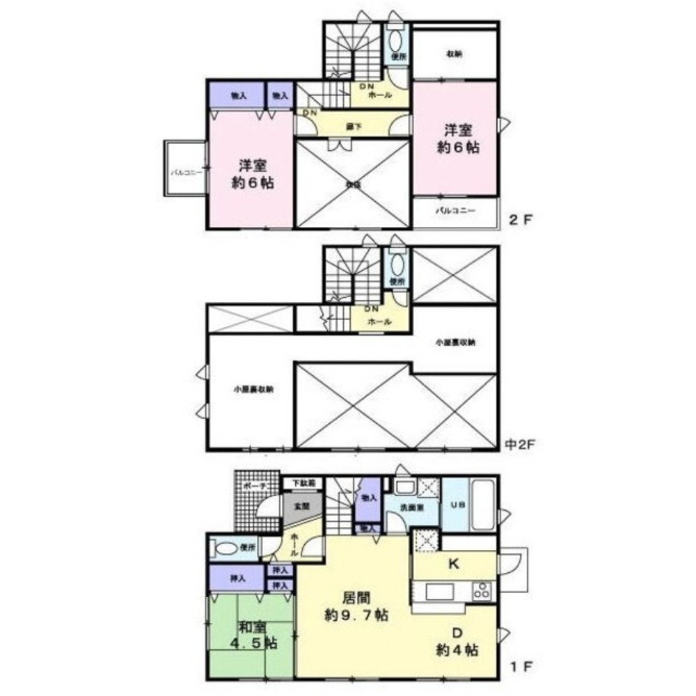 西東京市栄町3丁目住宅 東京都西東京市栄町3 (15.5万円／3LDK (和4.5 洋6 洋6 LDK17.2)／87.52㎡)｜賃貸物件(賃貸マンション・アパート・一戸建て)の住宅情報・お ...