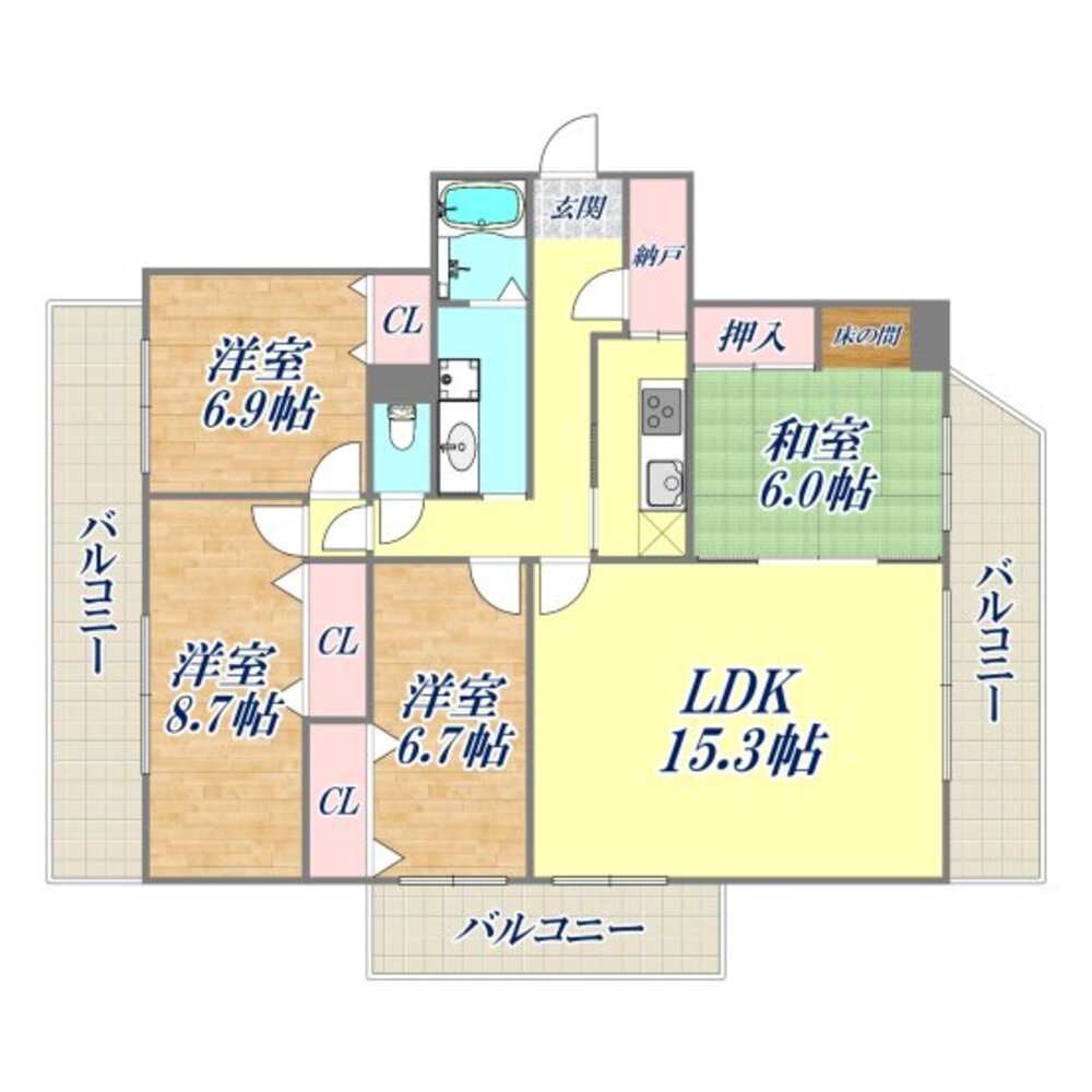 ウエステ垂水 兵庫県神戸市垂水区天ノ下町 (25万円／4SLDK／112.52㎡)｜賃貸物件(賃貸マンション・アパート・一戸建て)の住宅情報・お部屋探しならYahoo!不動産