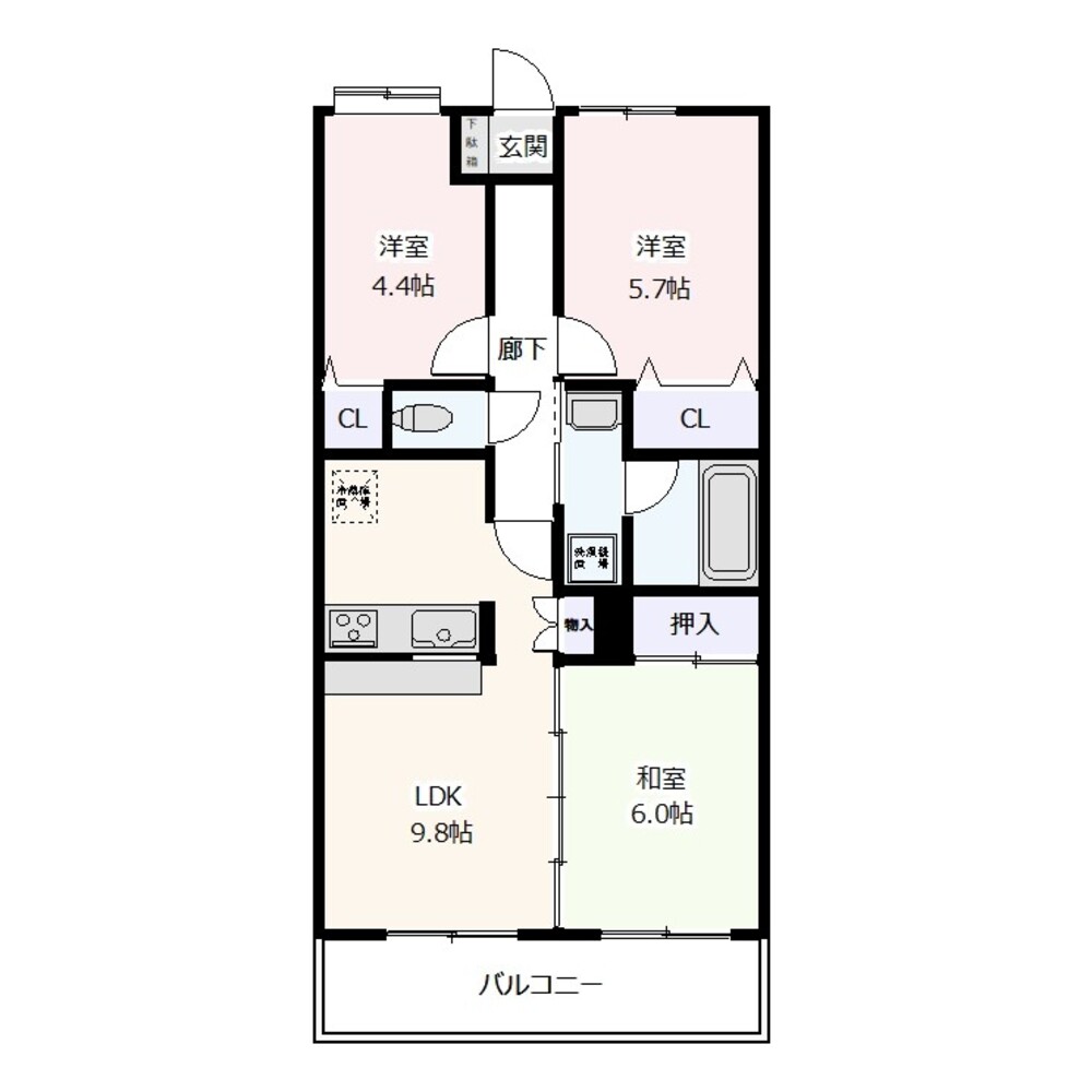 ライオンズマンション川崎南 神奈川県川崎市川崎区浅田4 (13万円／3LDK (和6 洋5.7 洋4.4 LDK9.8)／55.19㎡)｜賃貸物件(賃貸マンション・アパート・一戸建て)の住宅 ...