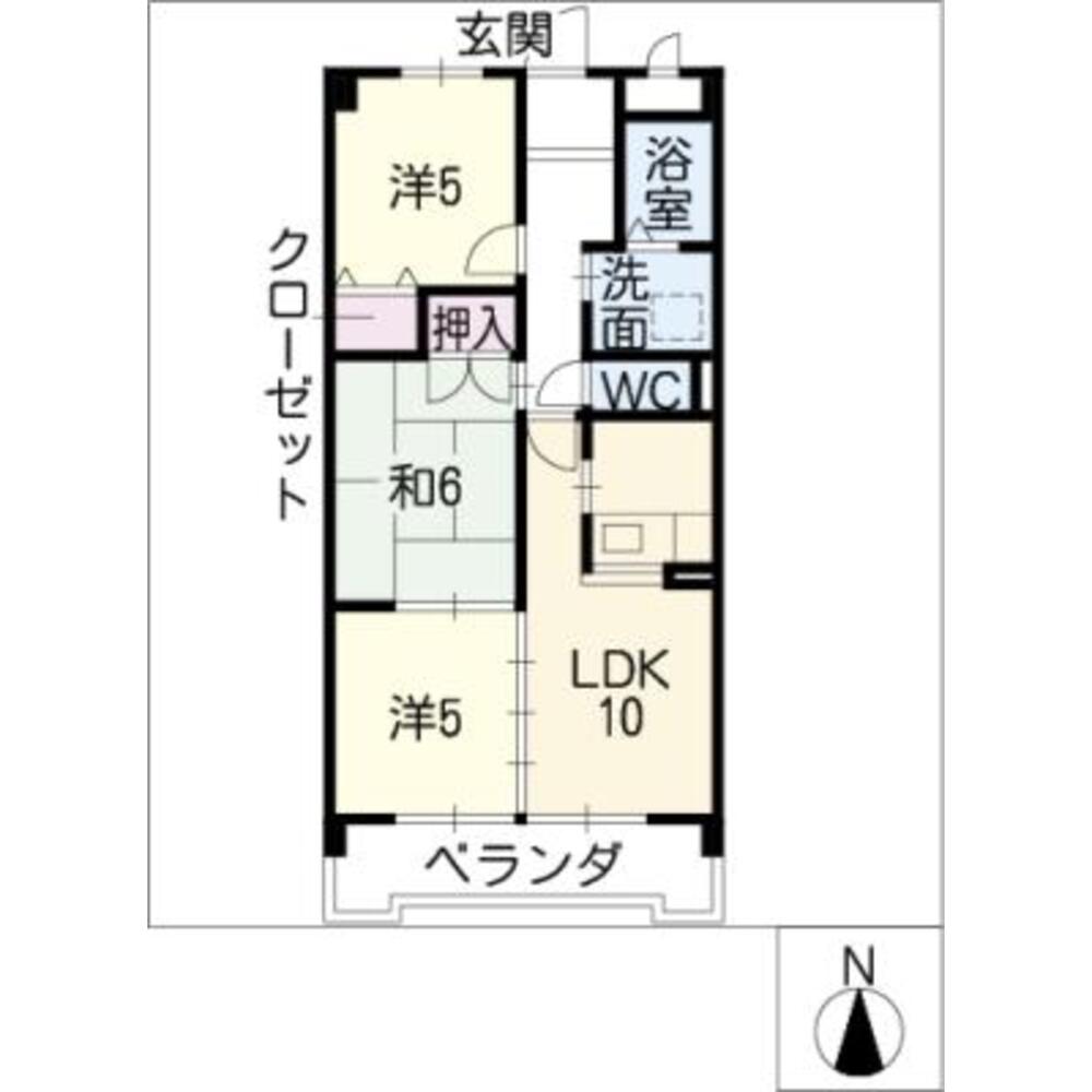 エポック篭山 愛知県名古屋市緑区平手北1 (6.9万円／3LDK／57.75㎡)｜賃貸物件(賃貸マンション・アパート・一戸建て)の住宅情報・お部屋探しならYahoo!不動産