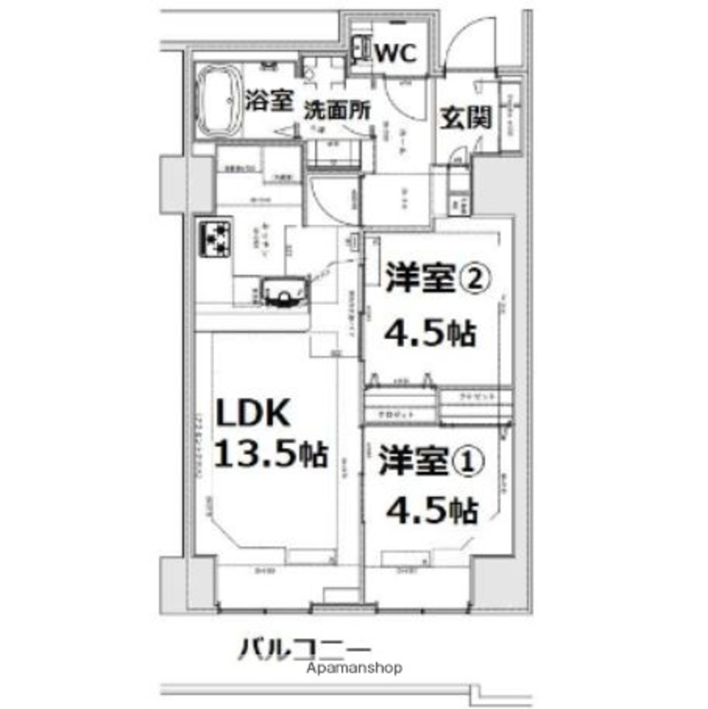 シティコート目黒4号棟 東京都品川区上大崎2 (31.8万円／2LDK (LDK)／54.46㎡)｜賃貸物件(賃貸マンション・アパート・一戸建て)の住宅情報・お部屋探しならYahoo!不動産