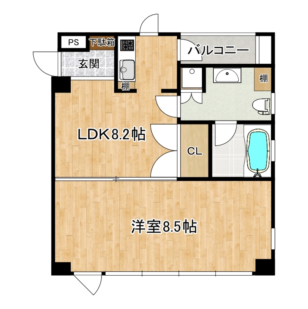 REGULUS KONAN YAMATE 兵庫県神戸市東灘区森南町2 (9.7万円／1LDK (洋8.5 LDK8.2)／37.2㎡)｜賃貸物件(賃貸マンション・アパート・一戸建て)の住宅情報 ...