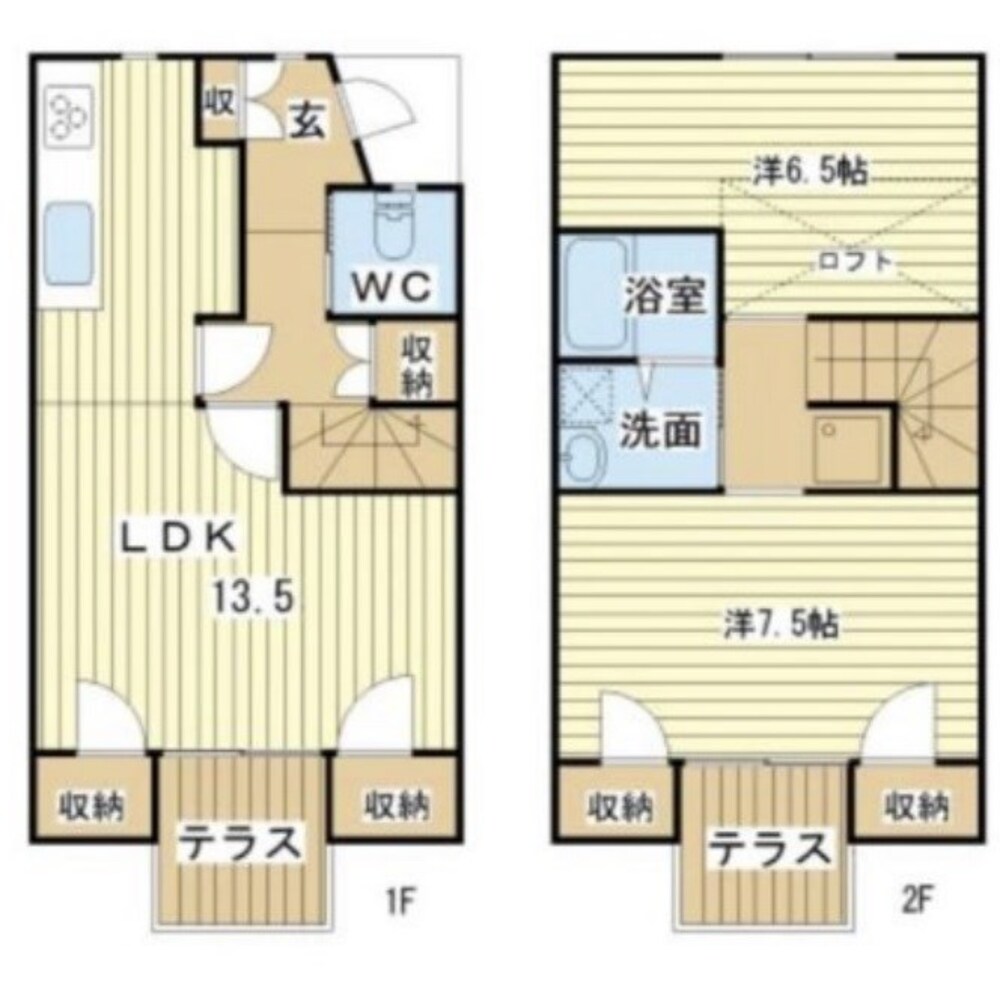 夢前川テラスハウス 兵庫県姫路市広畑区末広町3 (7万円／2LDK／65.65㎡)｜賃貸物件(賃貸マンション・アパート・一戸建て)の住宅情報・お部屋探しならYahoo!不動産