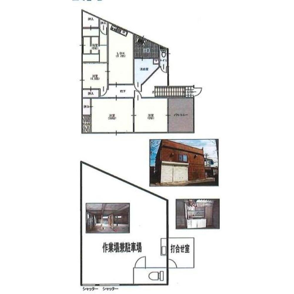 東北本線 久喜駅 2階建 築49年 埼玉県久喜市菖蒲町菖蒲 (7万円／4LDK (和6 洋10 洋8 洋4.5 LDK9.7)／96.74㎡)｜賃貸物件(賃貸マンション・アパート・一戸建て)の ...