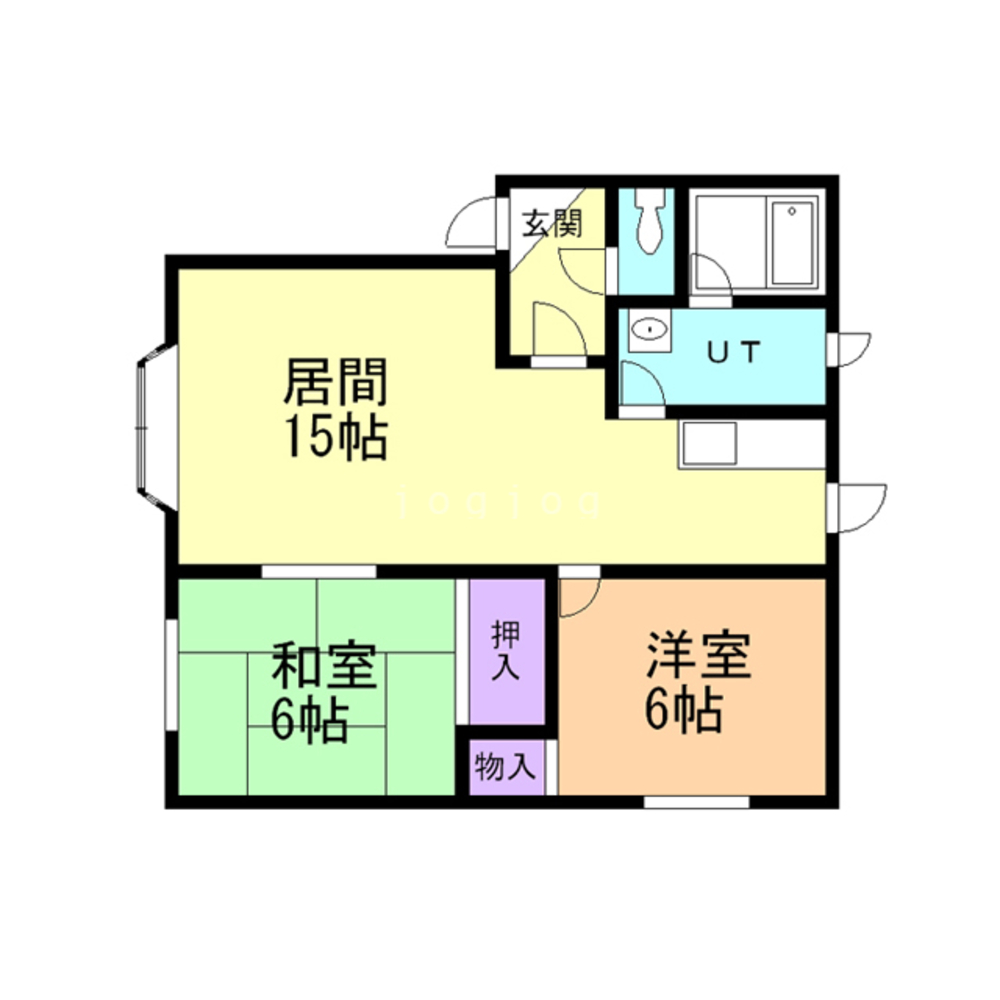 フイナンシェ 北海道小樽市緑2 (6万円／2LDK (和6 洋6 LDK15)／56.49㎡)｜賃貸物件(賃貸マンション・アパート・一戸建て)の住宅情報・お部屋探しならYahoo!不動産