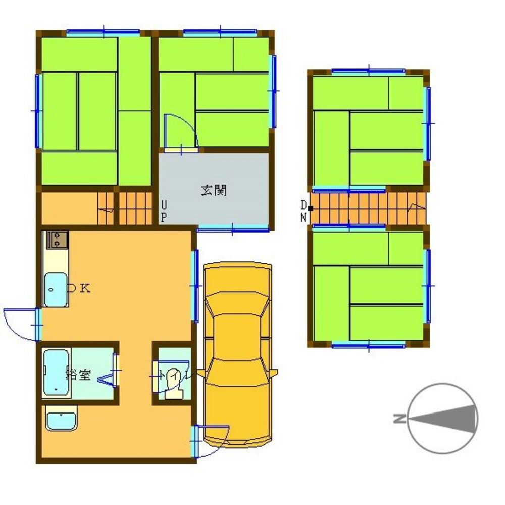 岩出市船戸戸建 和歌山県岩出市船戸 (4.9万円／4DK／55.89㎡)｜賃貸物件(賃貸マンション・アパート・一戸建て)の住宅情報・お部屋探しならYahoo!不動産