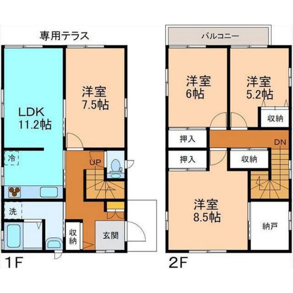 白井貸家A 石川県金沢市窪3 (9.6万円／4LDK／100.7㎡)｜賃貸物件(賃貸マンション・アパート・一戸建て)の住宅情報・お部屋探しならYahoo!不動産