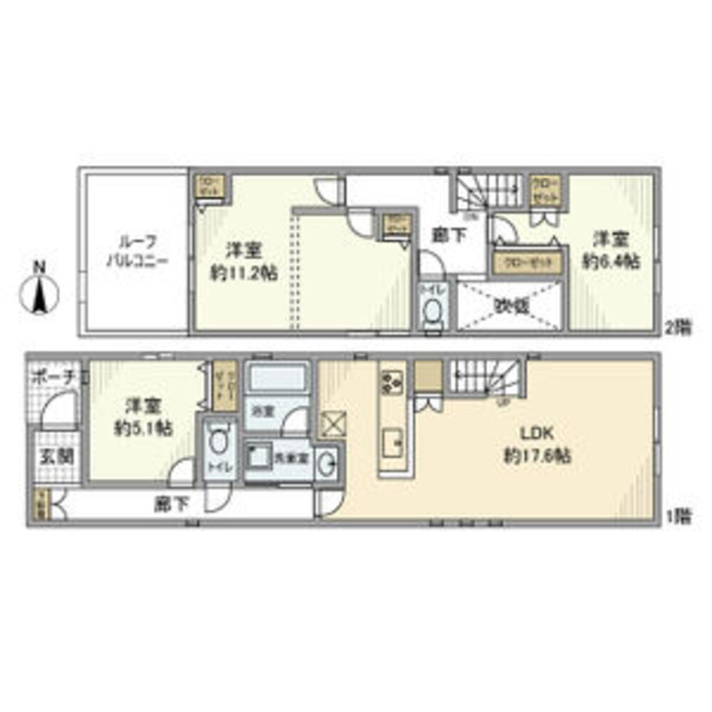 上高畑1丁目戸建 愛知県名古屋市中川区上高畑1 (17.9万円／3LDK／96.15㎡)｜賃貸物件(賃貸マンション・アパート・一戸建て)の住宅情報・お部屋探しならYahoo!不動産