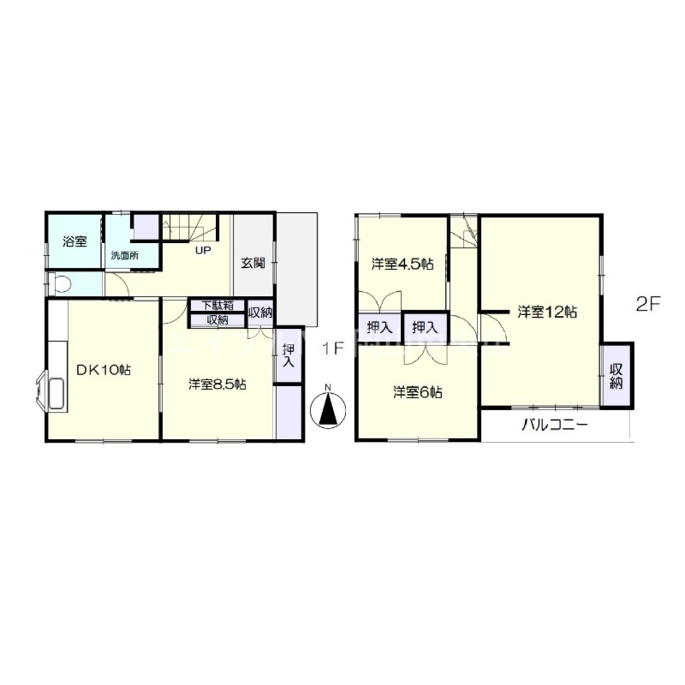 吉備線 備前三門駅 地上2階建て 築47年 岡山県岡山市北区谷万成1 (9万円／4LDK (洋12 洋8.5 洋6 洋4.5 LDK10)／115.74㎡)｜賃貸物件(賃貸マンション・アパート ...