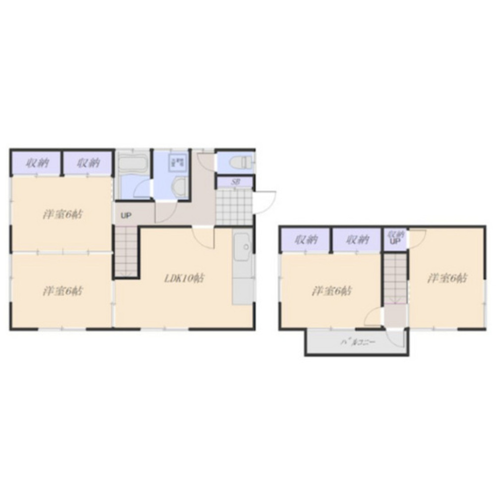 岡本貸家 広島県廿日市市佐方 (8万円／4LDK (洋6 洋6 洋6 洋6 LDK10)／80.83㎡)｜賃貸物件(賃貸マンション・アパート・一戸建て)の住宅情報・お部屋探しならYahoo!不動産