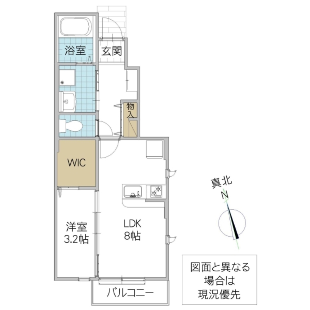 Surplus HillsII(サープラスヒルズII) 茨城県水戸市千波町 (5万円／1LDK (洋3.2 LDK8)／33.73㎡)｜賃貸物件(賃貸マンション・アパート・一戸建て)の住宅情報 ...