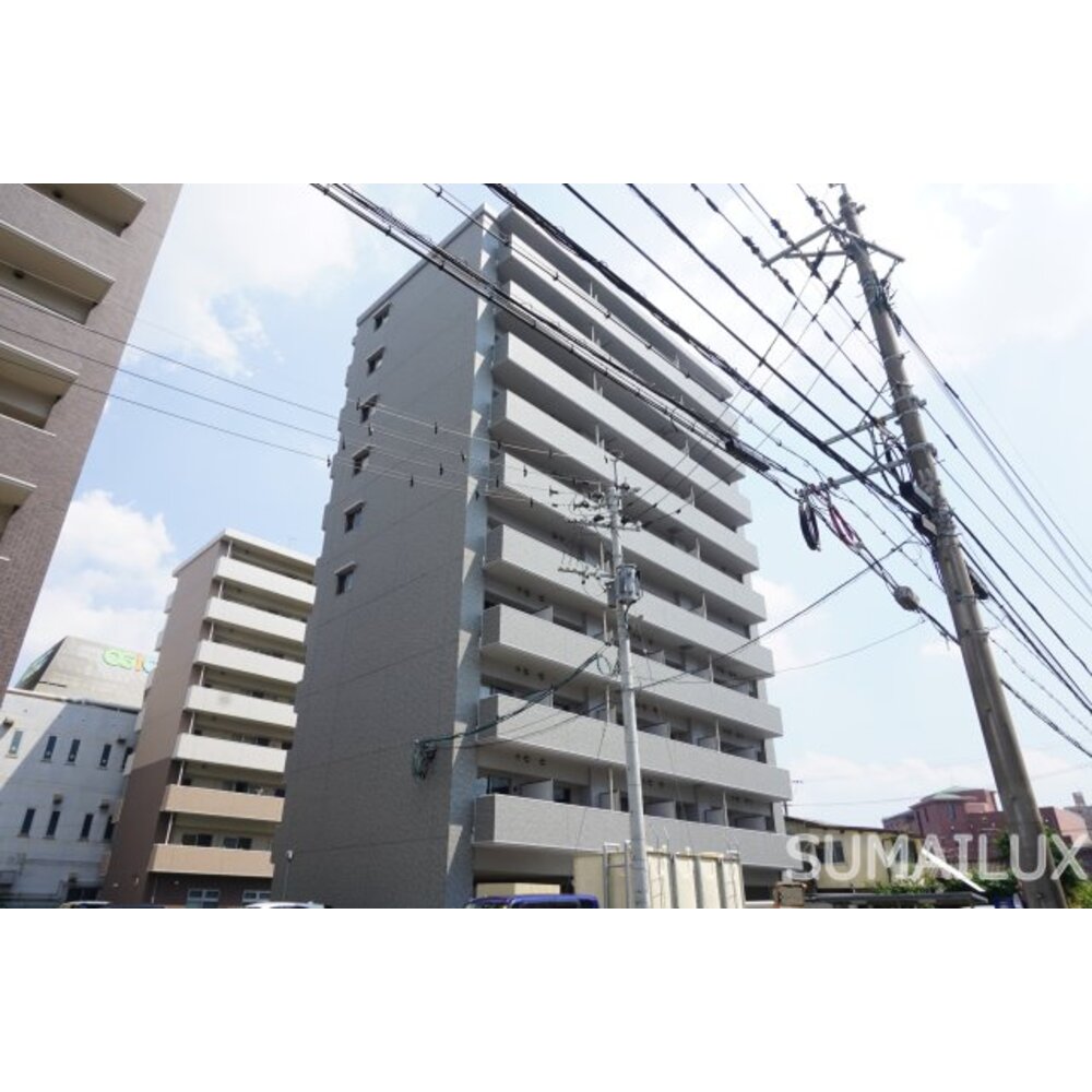 熊本市電上熊本線 杉塘駅 10階建 築9年 熊本県熊本市西区上熊本2 (8.1万円／2LDK (洋6.4 洋6 LDK12.6)／60.13㎡)｜賃貸物件(賃貸マンション・アパート・一戸建て ...