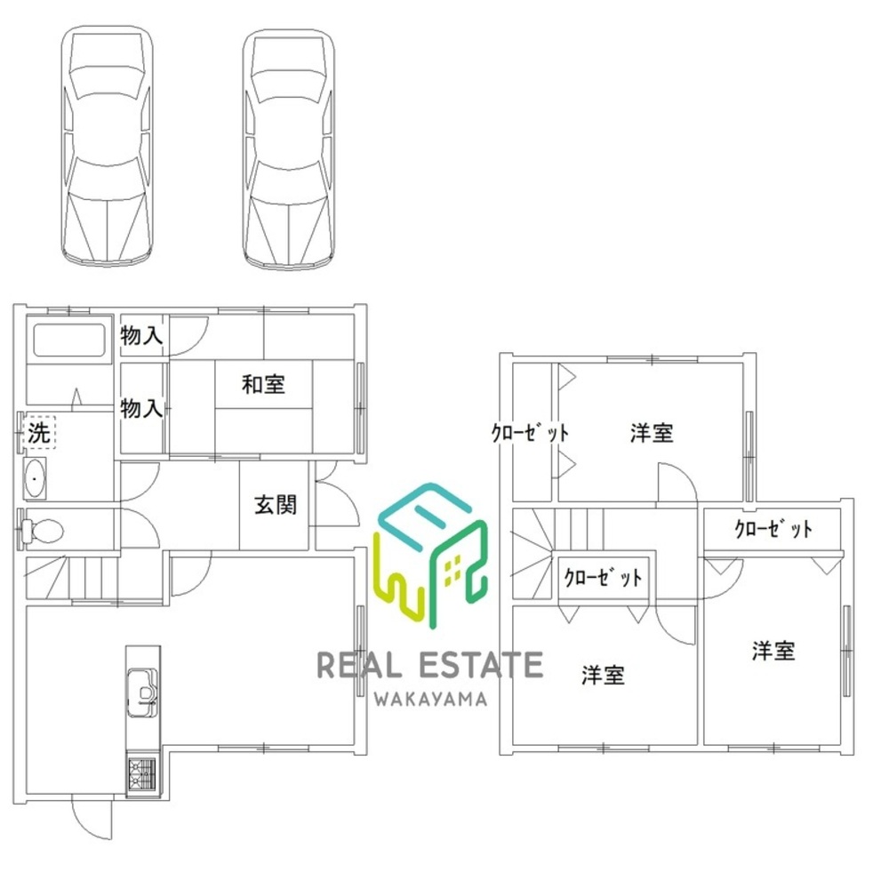 和歌山線 下井阪駅 地上2階建 築26年 和歌山県紀の川市畑野上 (9.5万円／4LDK／94.39㎡)｜賃貸物件(賃貸マンション・アパート・一戸建て)の住宅情報・お部屋探しならYahoo!不動産