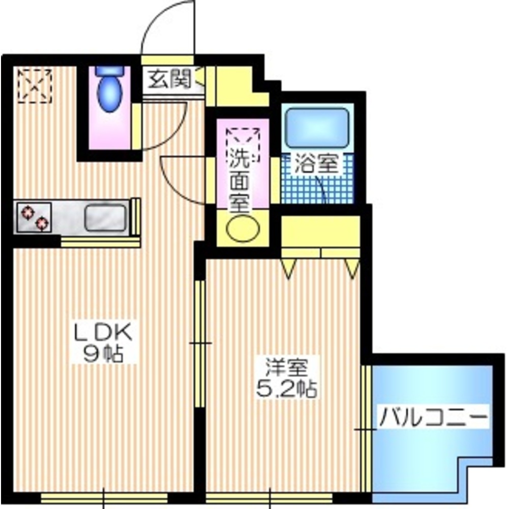 パークアベニュー 神奈川県大和市中央林間3 (9万円／1LDK (洋5.2 LDK9.0)／33.81㎡)｜賃貸物件(賃貸マンション・アパート・一戸建て)の住宅情報・お部屋探しならYahoo!不動産