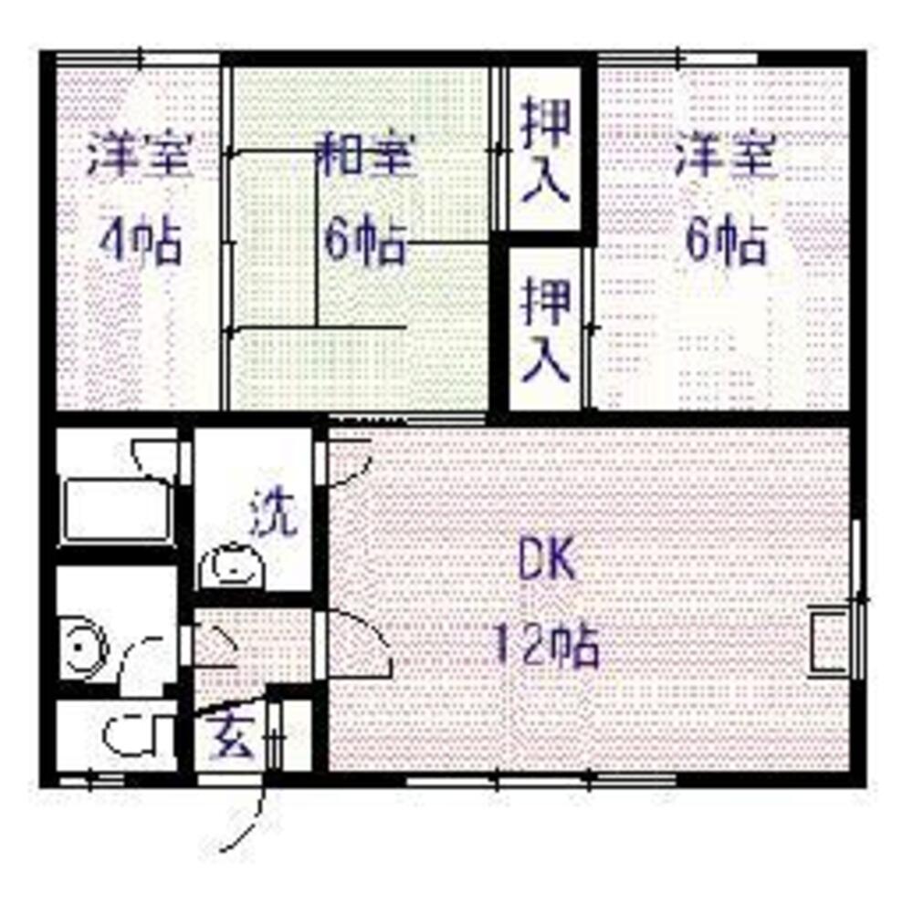 サンライズ 北海道旭川市二条通20 (1.5万円／2LDK (和6 洋8 LDK10.0)／58.32㎡)｜賃貸物件(賃貸マンション・アパート・一戸建て)の住宅情報・お部屋探しならYahoo!不動産