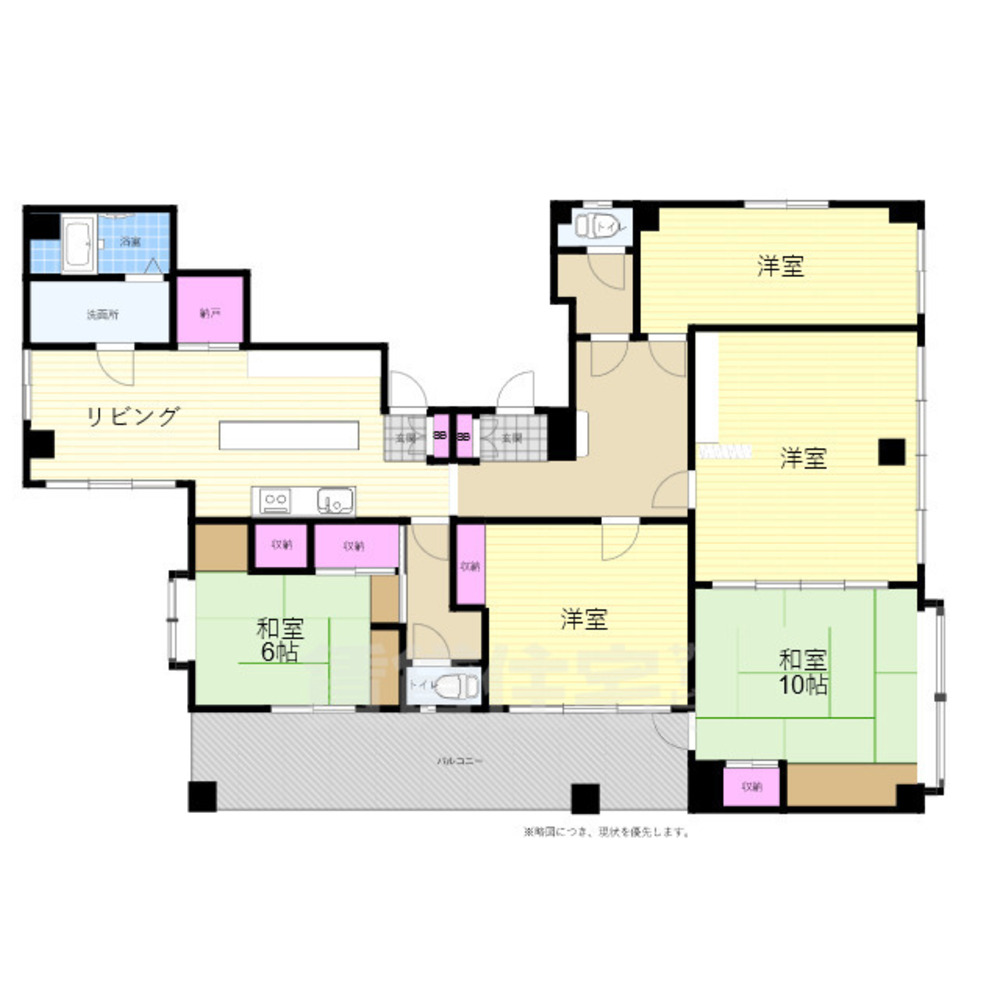 広島電鉄本線 的場町駅 8階建 築52年 広島県広島市南区京橋町 (49.42万円／5LDK／185.63㎡)｜賃貸物件(賃貸マンション・アパート・一戸建て)の住宅情報・お部屋探しなら ...