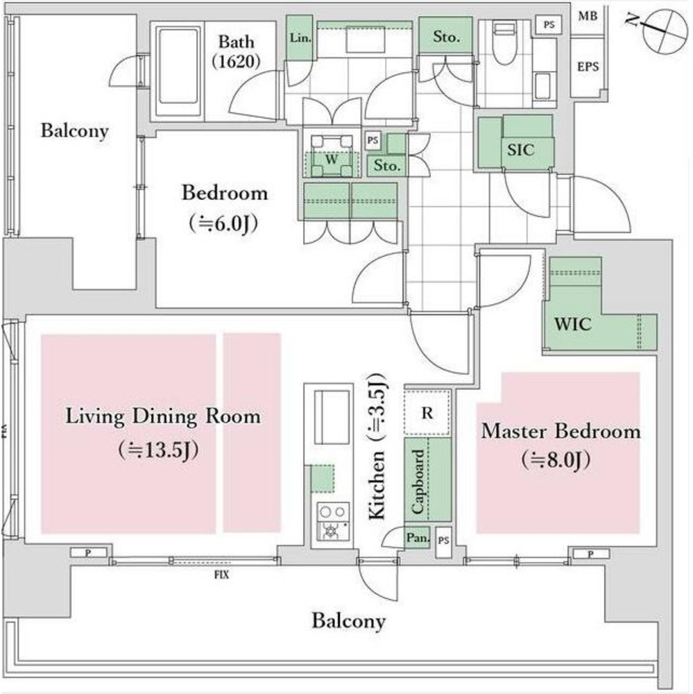 パークコート一番町 東京都千代田区一番町 (48.8万円／2LDK (洋8 洋6 LD13.5K3.5)／75.67㎡)｜賃貸物件(賃貸マンション・アパート・一戸建て)の住宅情報・お部屋探し ...