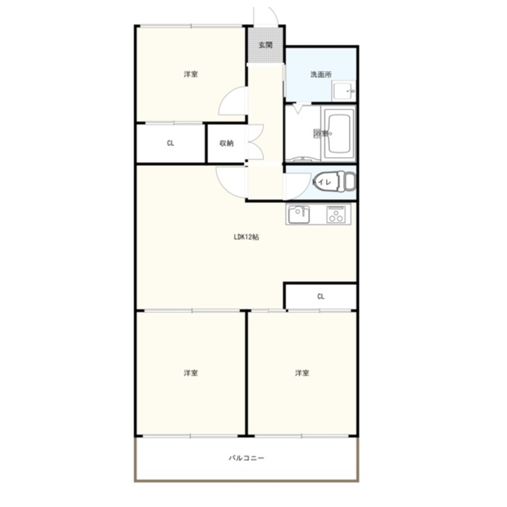 阿倍野松崎町グリーンハイツ 大阪府大阪市阿倍野区松崎町2 (11.8万円／3LDK／62.02㎡)｜賃貸物件(賃貸マンション・アパート・一戸建て)の住宅情報・お部屋探しならYahoo!不動産