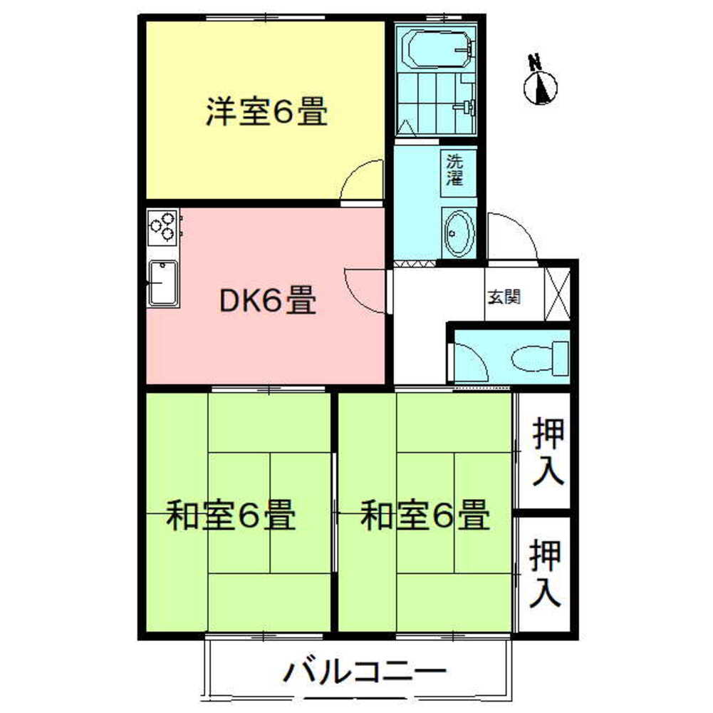 ハイカムール萩原 静岡県伊東市吉田 (6万円／3DK (和6 和6 洋6 DK6)／53.48㎡)｜賃貸物件(賃貸マンション・アパート・一戸建て)の住宅情報・お部屋探しならYahoo!不動産
