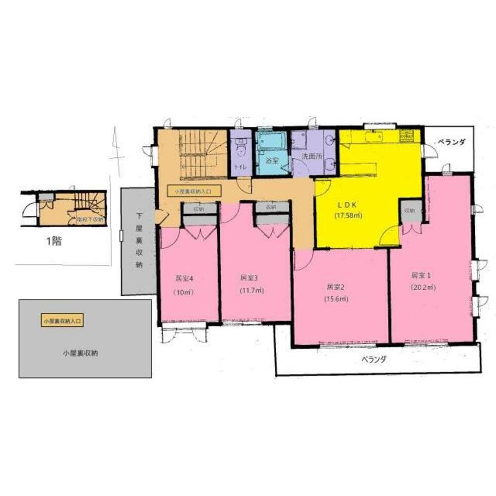 東海道本線 辻堂駅 2階建 築33年 神奈川県茅ヶ崎市浜竹4 (20万円／4LDK／122.52㎡)｜賃貸物件(賃貸マンション・アパート・一戸建て)の住宅情報・お部屋探しならYahoo!不動産