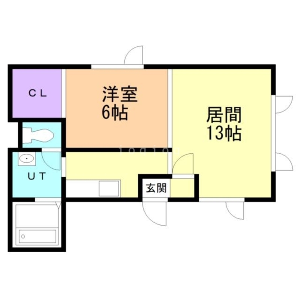 YSハイツ 北海道旭川市旭町二条5 (5.2万円／1LDK (洋6 LDK13)／44.71㎡)｜賃貸物件(賃貸マンション・アパート・一戸建て)の住宅情報・お部屋探しならYahoo!不動産