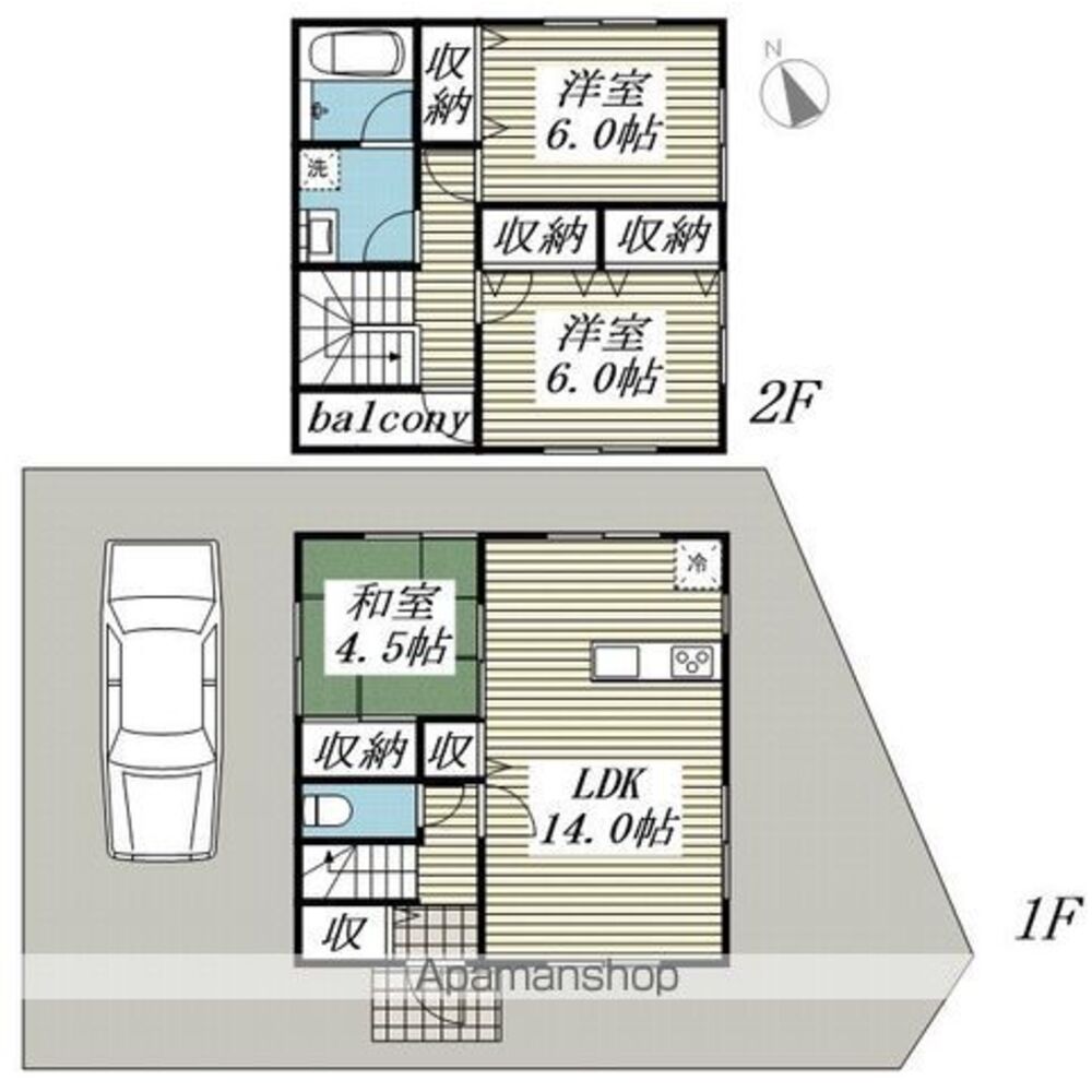 KSヴィレッジ笹川 A 千葉県香取郡東庄町笹川い (8.5万円／3LDK (LDK10)／78.66㎡)｜賃貸物件(賃貸マンション・アパート・一戸建て)の住宅情報・お部屋探しならYahoo!不動産