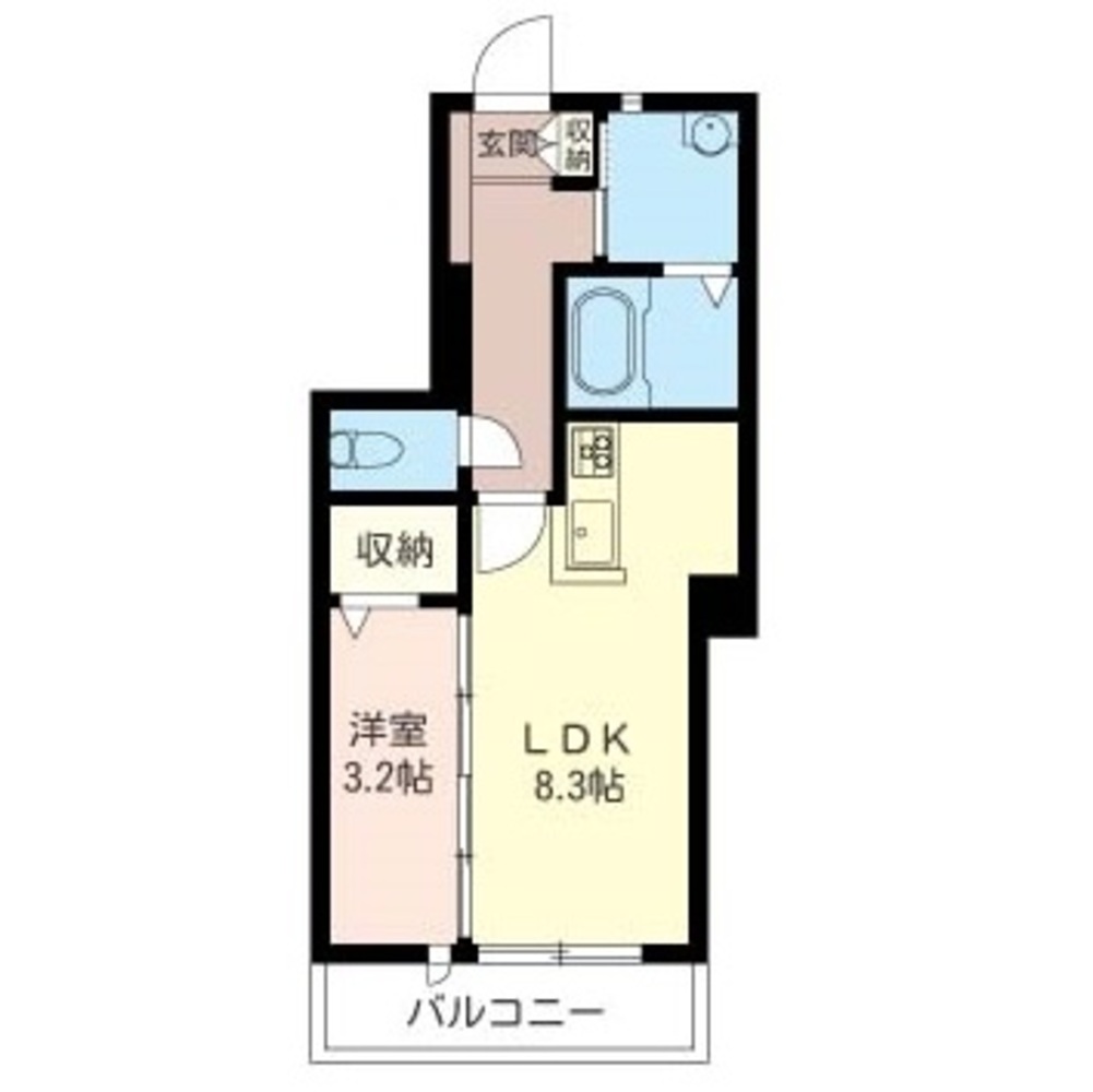京浜東北線 北浦和駅 3階建 築13年 埼玉県さいたま市浦和区北浦和2 (9.2万円／1LDK (洋3.2 LDK8.3)／33.18㎡)｜賃貸物件(賃貸マンション・アパート・一戸建て)の住宅 ...
