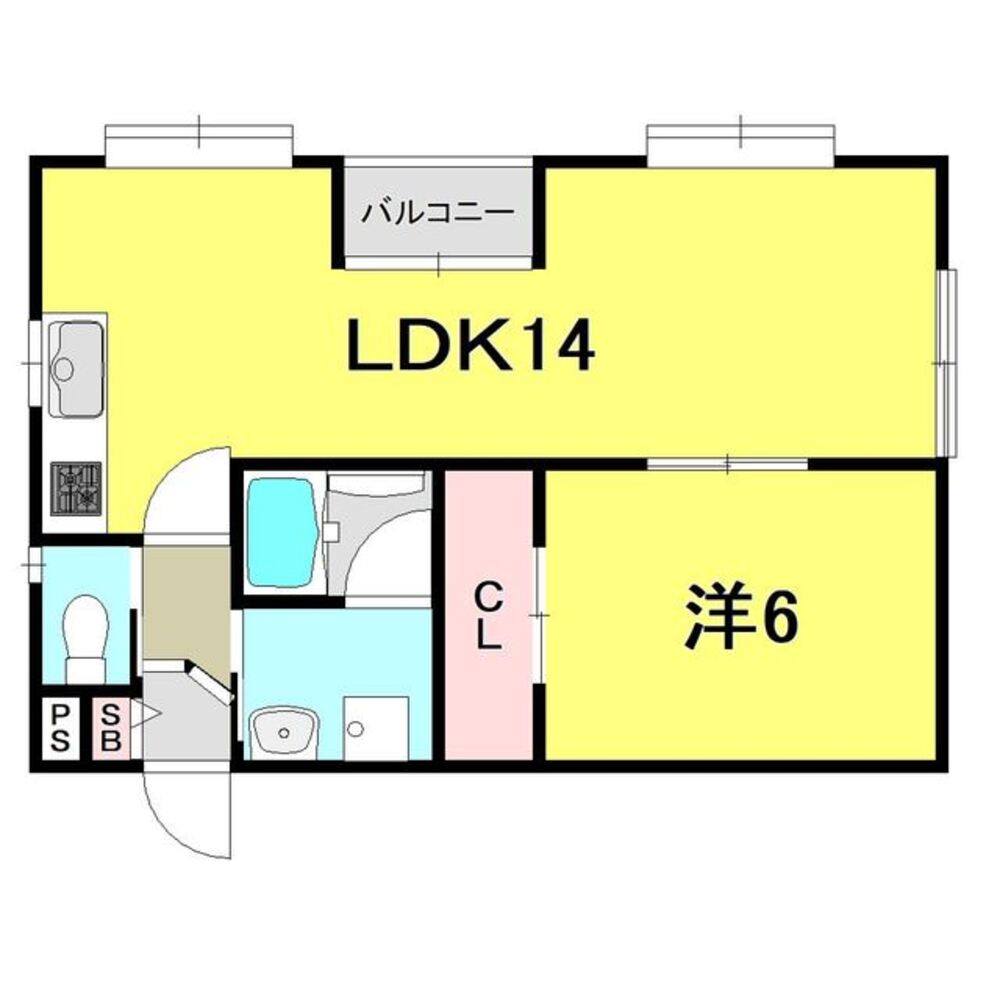 芦屋ニューコーポII番館 兵庫県芦屋市打出町 (7.2万円／1LDK (洋6 LDK14)／47.27㎡)｜賃貸物件(賃貸マンション・アパート・一戸建て)の住宅情報・お部屋探しならYahoo!不動産