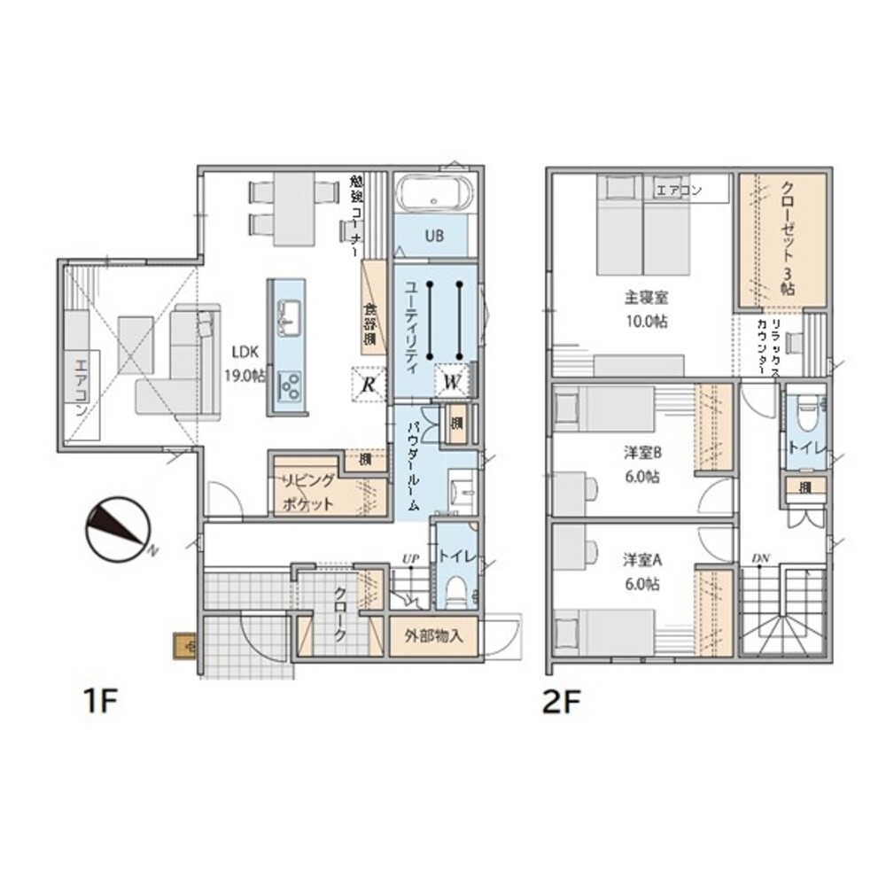 ためすむ戸建賃貸/黒部市三日市棟F4 富山県黒部市三日市 (14.7万円／3LDK (洋10 洋6 洋6 LDK19)／113.21㎡)｜賃貸物件(賃貸マンション・アパート・一戸建て)の住宅 ...