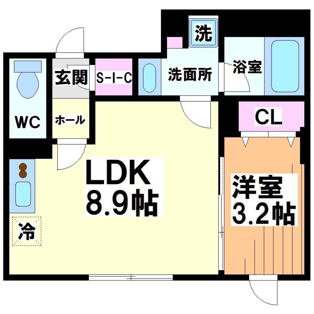 京王線 下高井戸駅 4階建 築3年 東京都世田谷区赤堤5 (12.7万円／1LDK (洋3.2 LDK8.9)／29.33㎡)｜賃貸物件(賃貸マンション・アパート・一戸建て)の住宅情報・お ...
