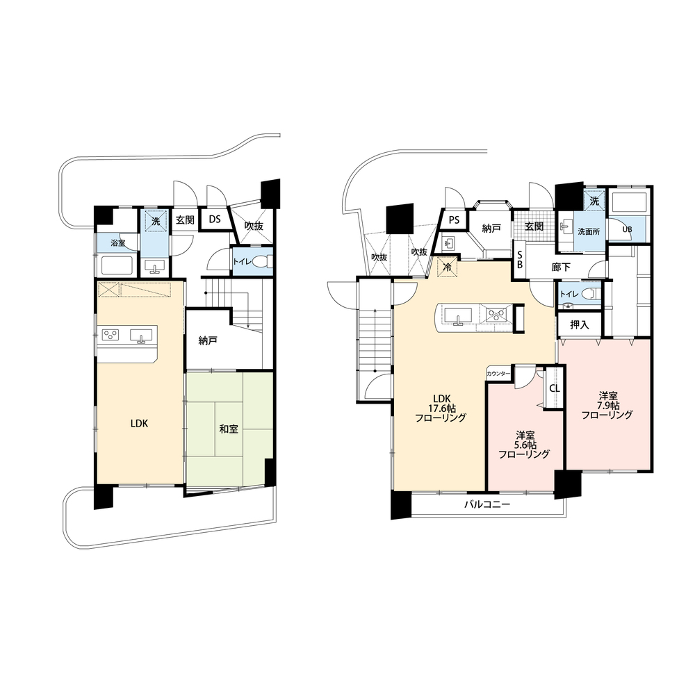 丸星ツインスターマンション 神奈川県川崎市川崎区川中島1 (28万円／4SLDK／123㎡)｜賃貸物件(賃貸マンション・アパート・一戸建て)の住宅情報・お部屋探しならYahoo!不動産