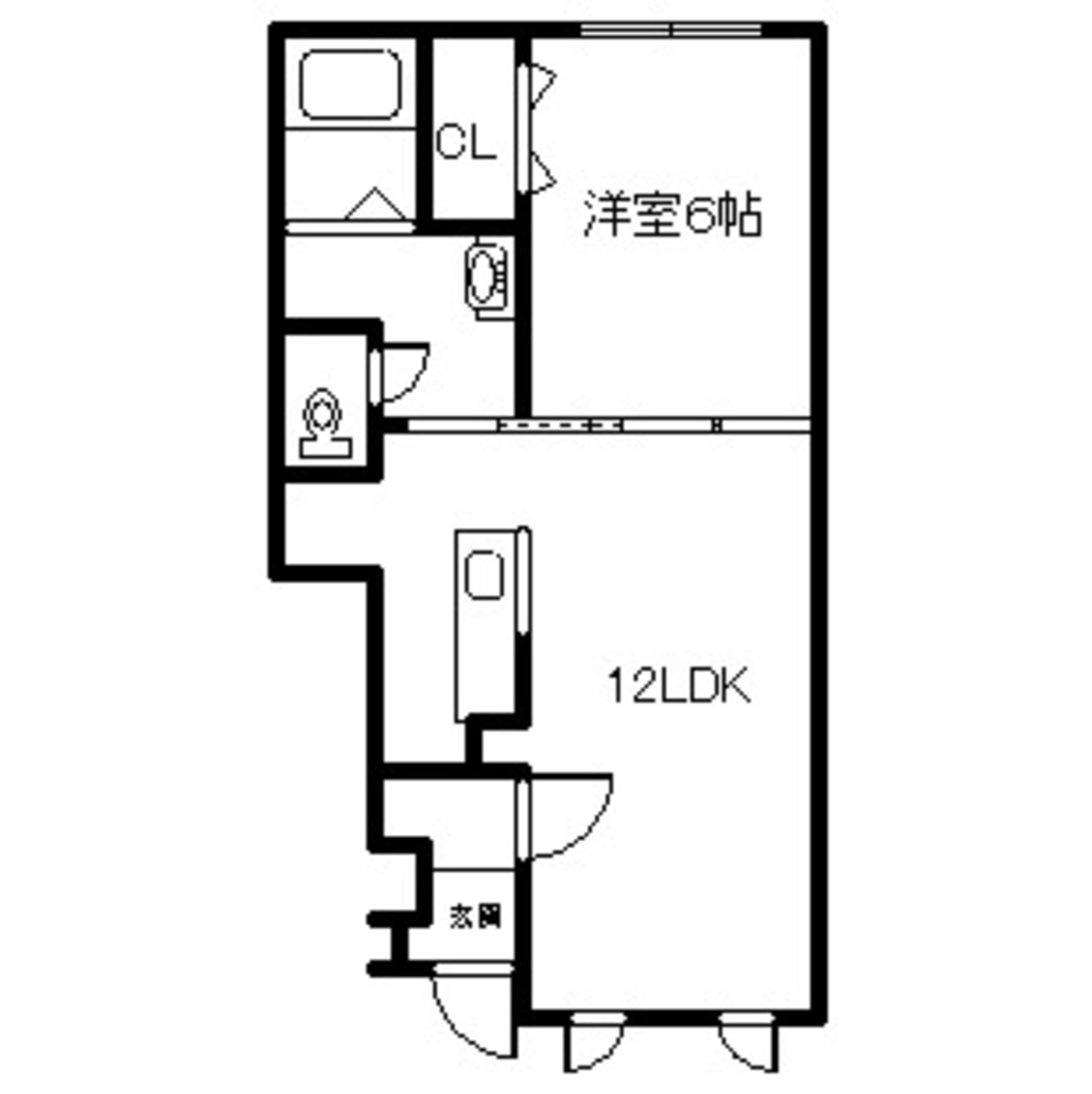 bordo I・II (ボルド) 北海道滝川市大町1 (5.8万円／1LDK (洋6 LDK12)／40.79㎡)｜賃貸物件(賃貸マンション・アパート・一戸建て)の住宅情報・お部屋探しなら ...