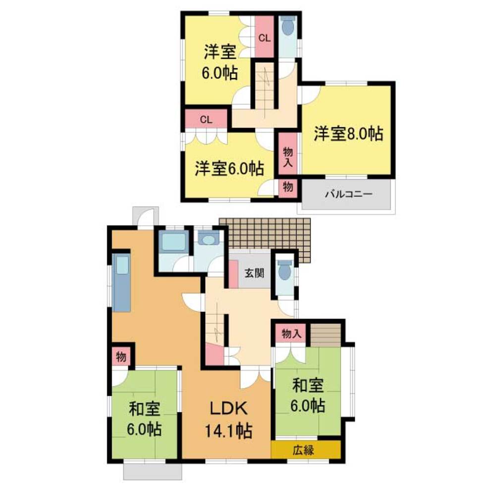 新光風台4丁目32-4戸建 大阪府豊能郡豊能町新光風台4 (8万円／5LDK／119.99㎡)｜賃貸物件(賃貸マンション・アパート・一戸建て)の住宅情報・お部屋探しならYahoo!不動産