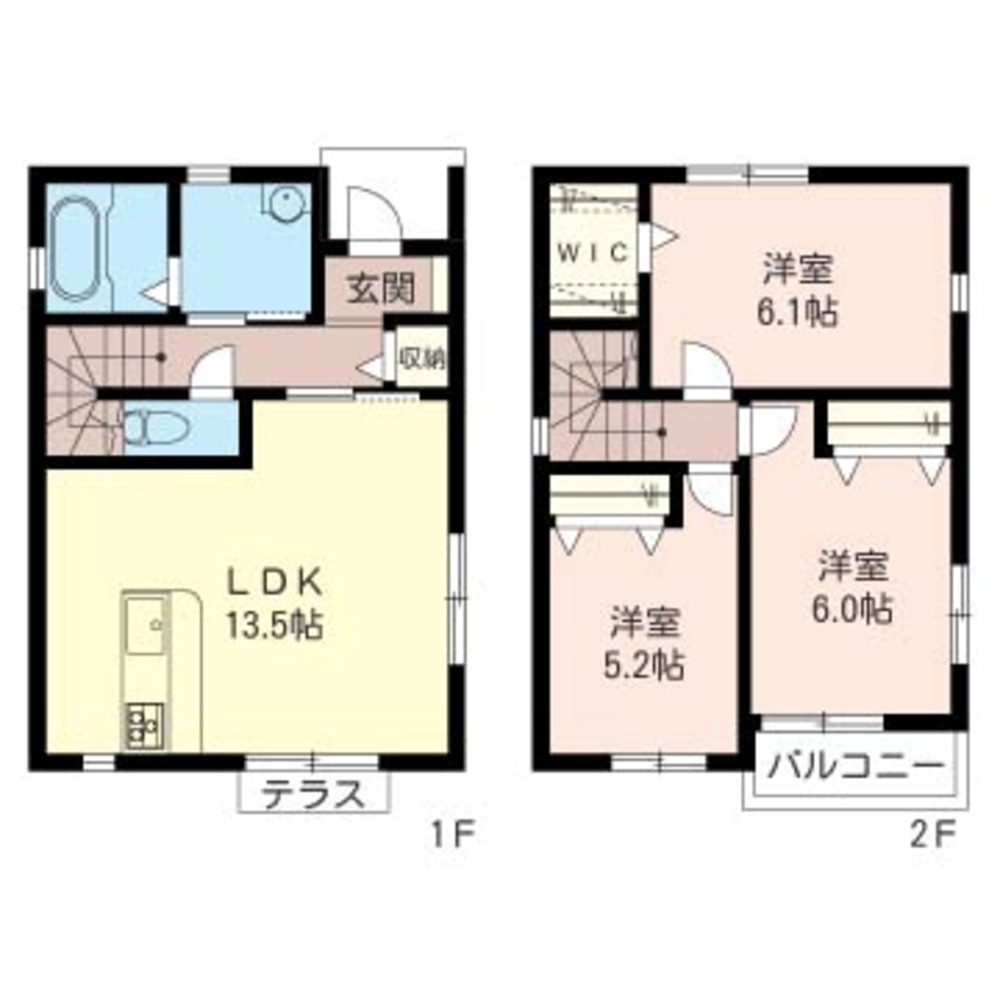 南平台ペット可戸建て 千葉県成田市南平台 (14万円／3LDK (洋6.1 洋6 洋5.2 LDK13.5)／76.59㎡)｜賃貸物件(賃貸マンション・アパート・一戸建て)の住宅情報・お ...
