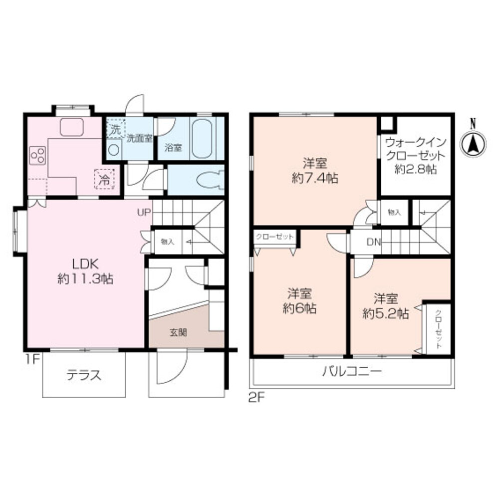 メゾネット御所ヶ谷 神奈川県横浜市金沢区金沢町 (14万円／3LDK (洋7.5 洋6 洋5.3 LDK11.3)／80.73㎡)｜賃貸物件(賃貸マンション・アパート・一戸建て)の住宅情報・お ...