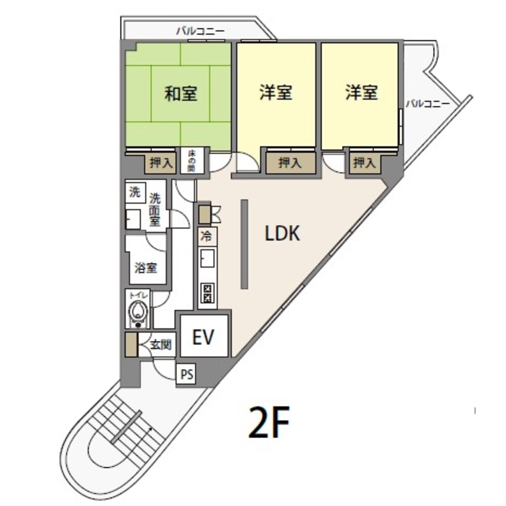 ショウワヒルズ2F 東京都昭島市東町3 (12.5万円／3LDK／80.19㎡)｜賃貸物件(賃貸マンション・アパート・一戸建て)の住宅情報・お部屋探しならYahoo!不動産