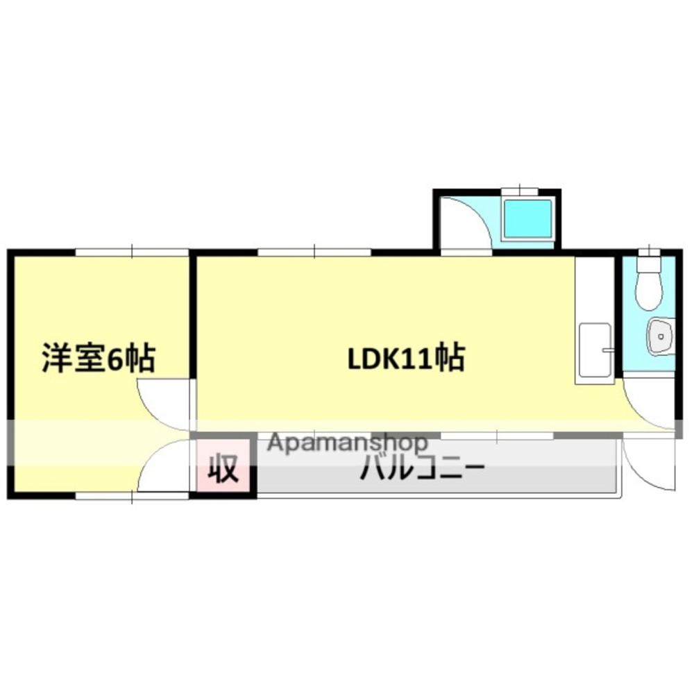 生駒ビル 広島県広島市南区東雲2 (3万円／1LDK (洋6 LDK11)／31.59㎡)｜賃貸物件(賃貸マンション・アパート・一戸建て)の住宅情報・お部屋探しならYahoo!不動産