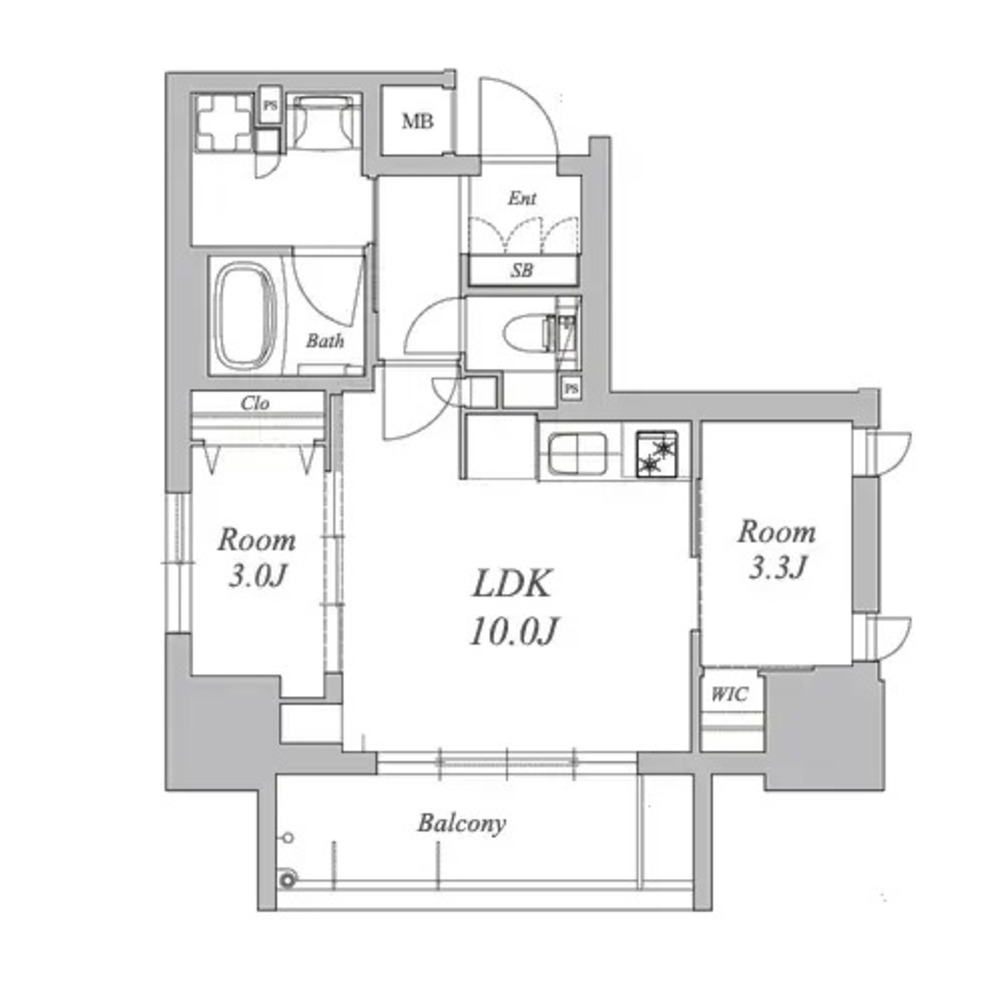 プレサンスロジェ泉高岳 愛知県名古屋市東区泉3 (11.5万円／2LDK (洋3.3 洋3 LDK10.0)／44.24㎡)｜賃貸物件(賃貸マンション・アパート・一戸建て)の住宅情報・お ...