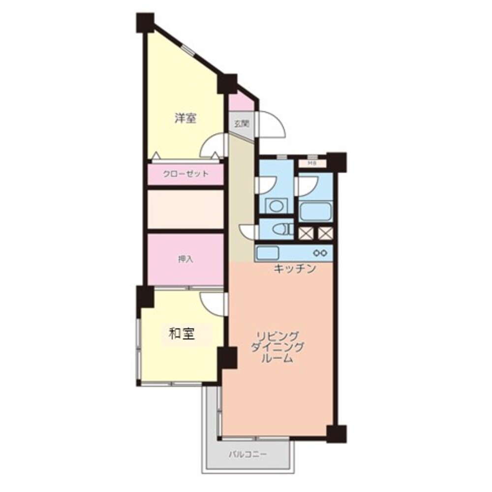 赤坂スカイハイツ 東京都港区赤坂7 (17.8万円／2LDK／69.68㎡)｜賃貸物件(賃貸マンション・アパート・一戸建て)の住宅情報・お部屋探しならYahoo!不動産
