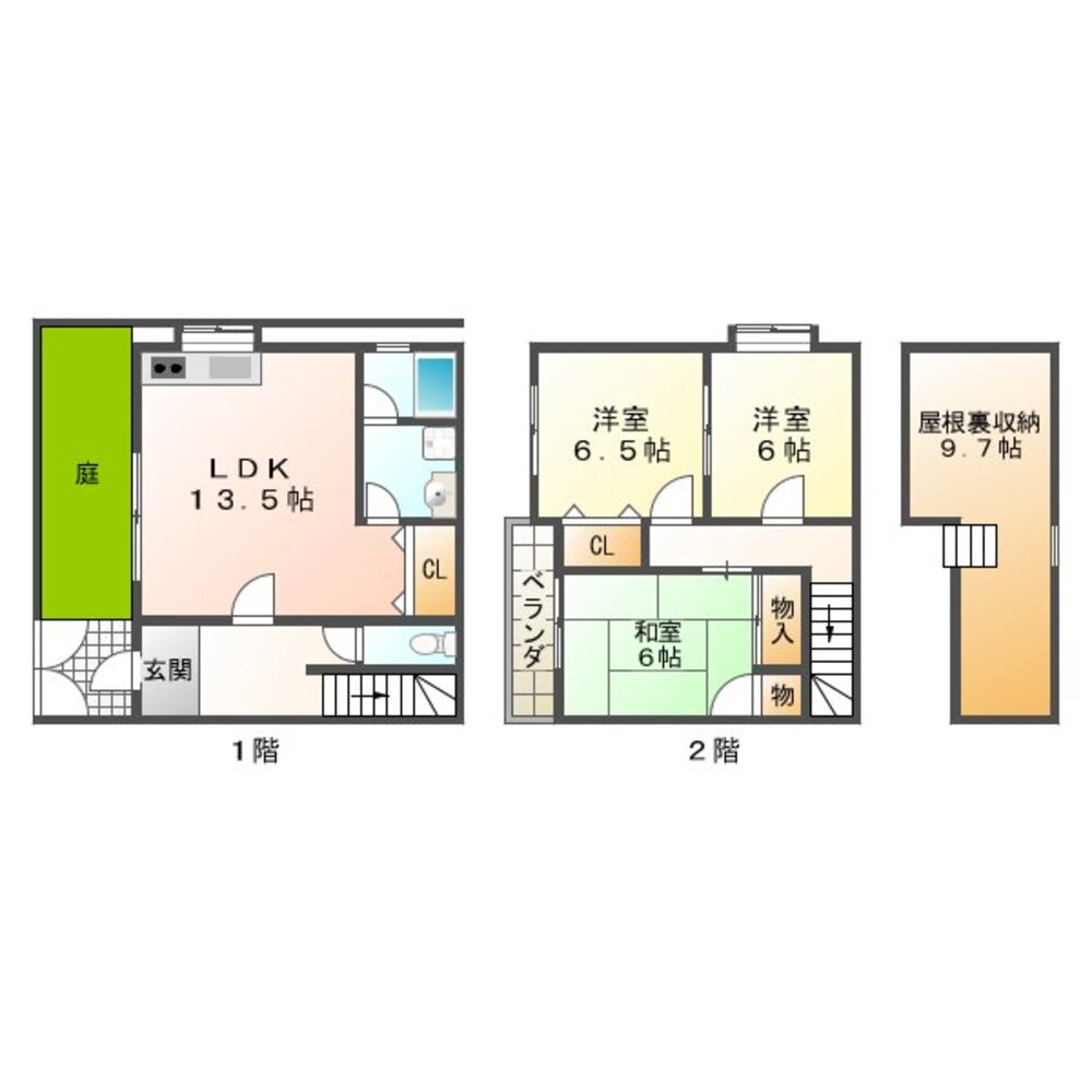 リヴァージュ宮本 兵庫県神戸市垂水区宮本町 (10万円／3SLDK (和6 洋7.3 洋5.8 LDK13.5 納戸 9.7)／82.8㎡)｜賃貸物件(賃貸マンション・アパート・一戸建て)の ...
