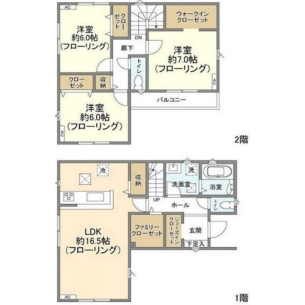Kolet学園前＃03 千葉県千葉市中央区生実町 (16.6万円／3LDK (洋7 洋6 洋6 LDK16.5)／96.05㎡)｜賃貸物件(賃貸マンション・アパート・一戸建て)の住宅情報・お ...