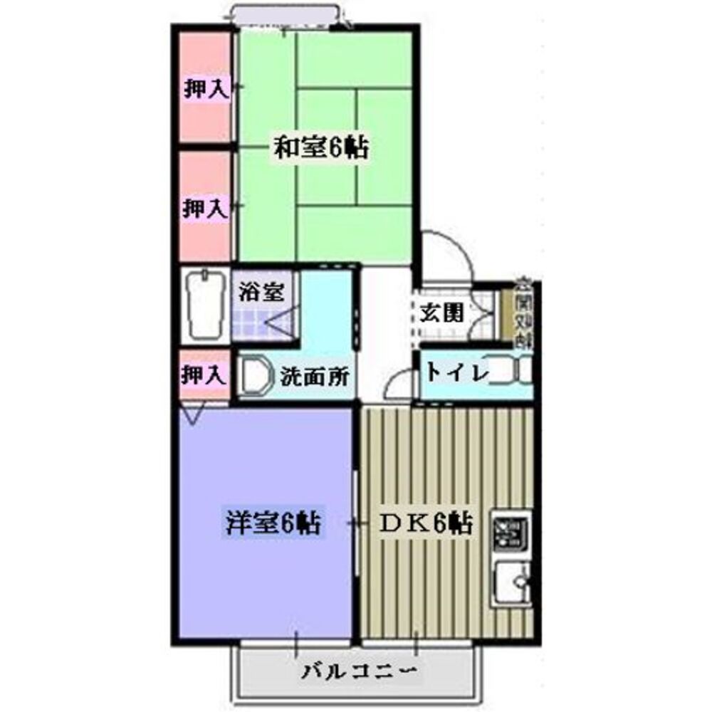 センチュリー113A 宮城県仙台市宮城野区福田町2 (5万円／2DK (和6 洋6 DK6)／46㎡)｜賃貸物件(賃貸マンション・アパート・一戸建て)の住宅情報・お部屋探しならYahoo!不動産